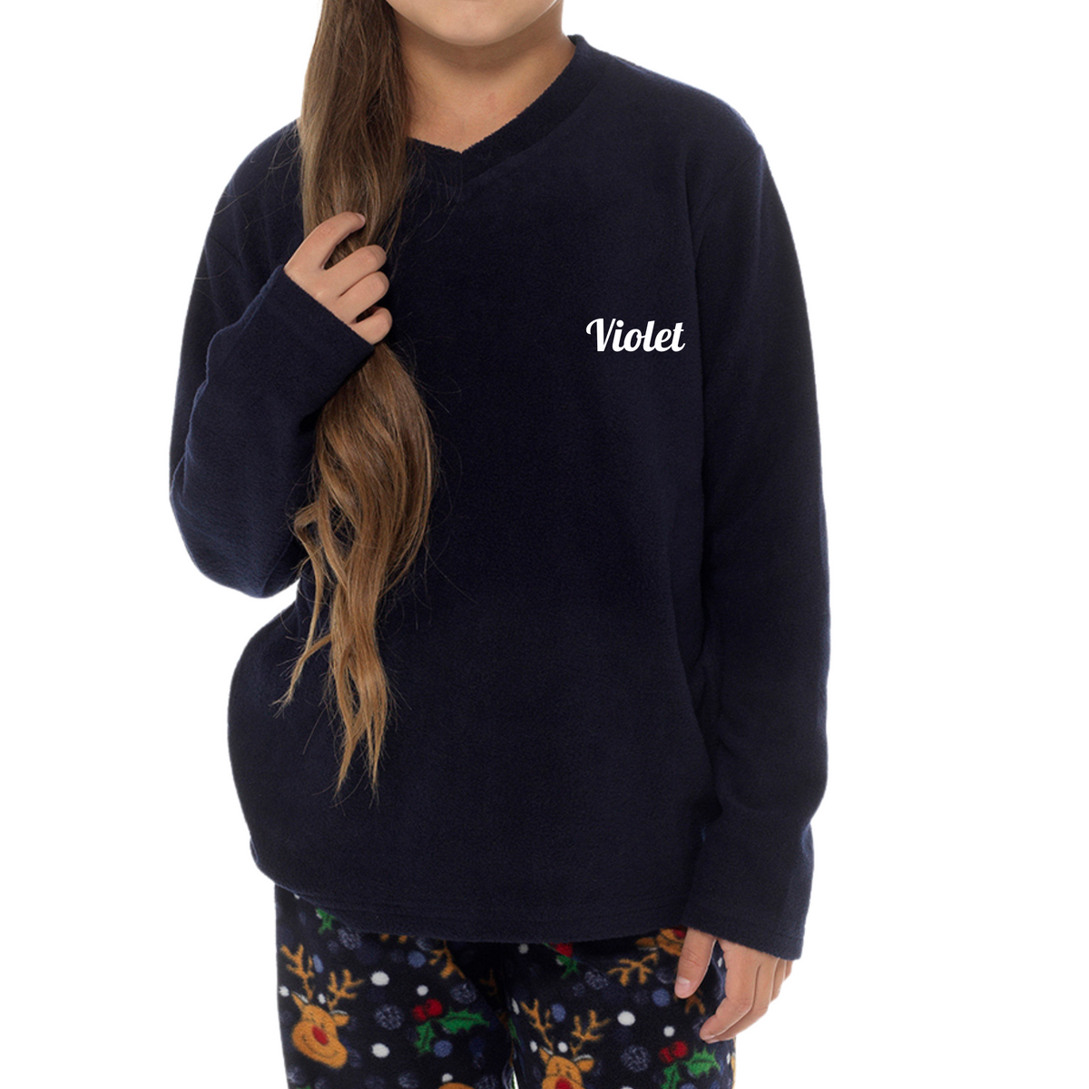 Navy Unisex Pyjamas – Style It Up - Luxury Personalised Apparel