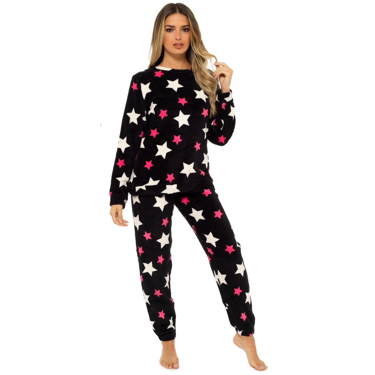 Black Star Printed Twosie – Style It Up - Luxury Personalised Apparel